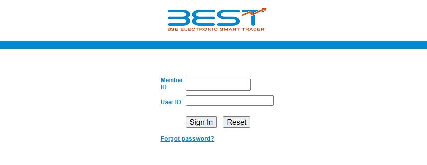 Login ID : Your Trading Code.